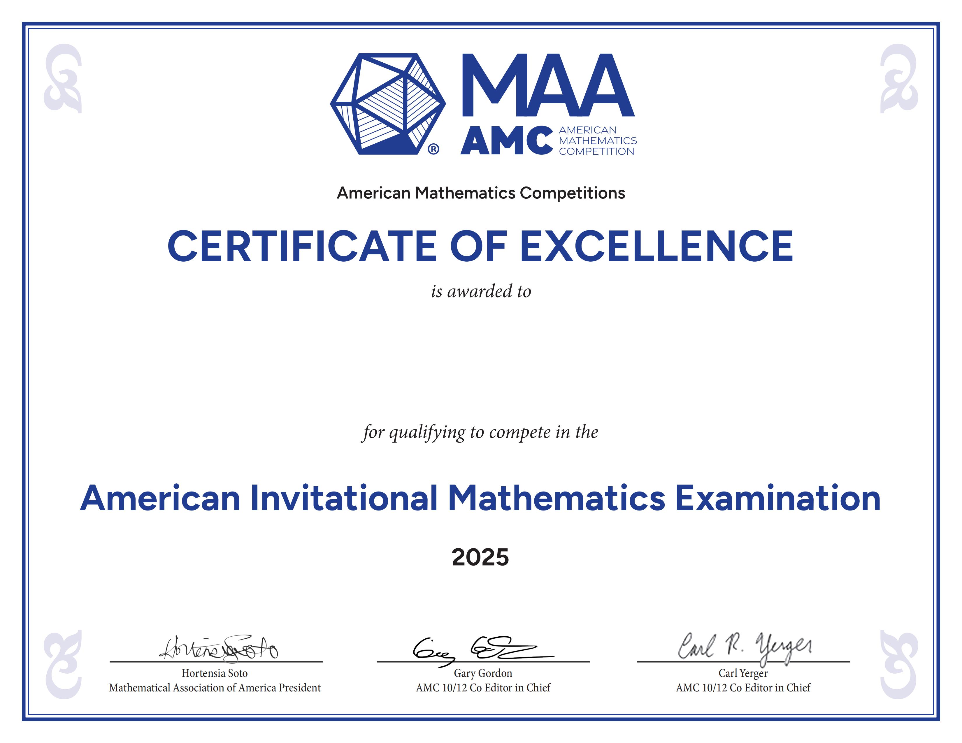 American Mathematics Competitions (AMC10) - 阿思丹国际学术挑战——亚洲最大青少年学术挑战平台